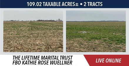 Land for Sale - Carrollton, IL 62016 - 109.02 acres