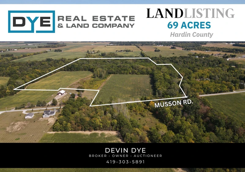 Land for Sale - Forest, OH 45843 - 69 acres